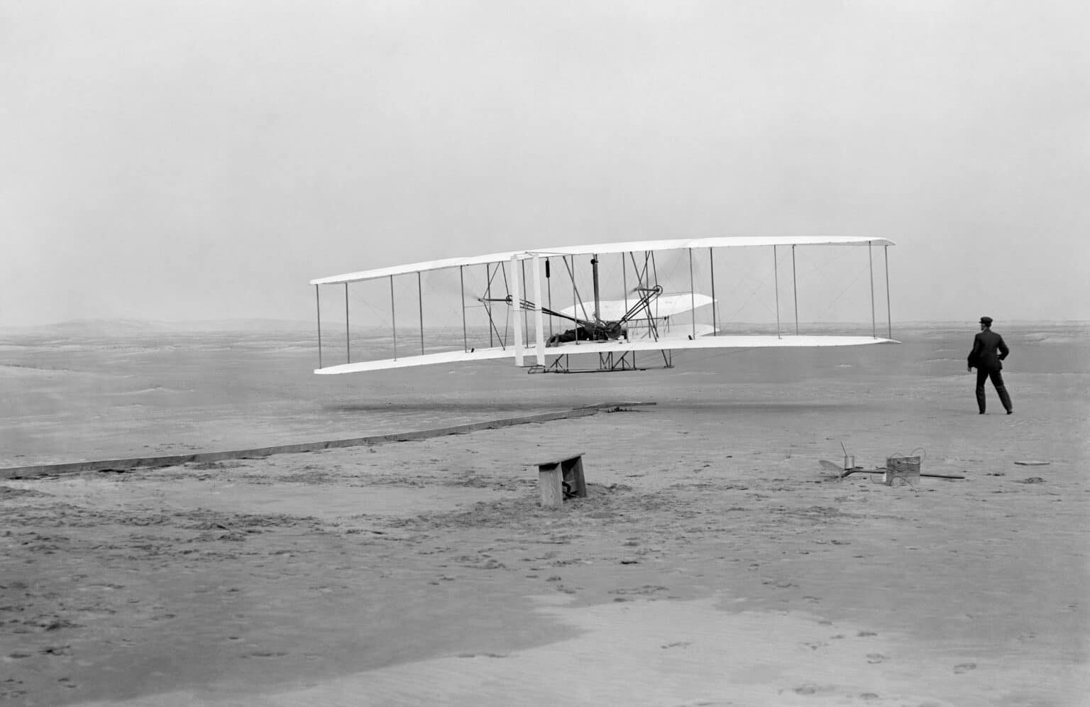 First Flight History — Wright Brothers, December 17, 1903